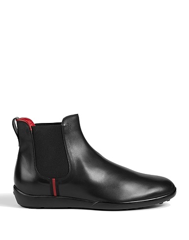 TOD'S For FERRARI | Black Men‘s Ankle Boot | YOOX