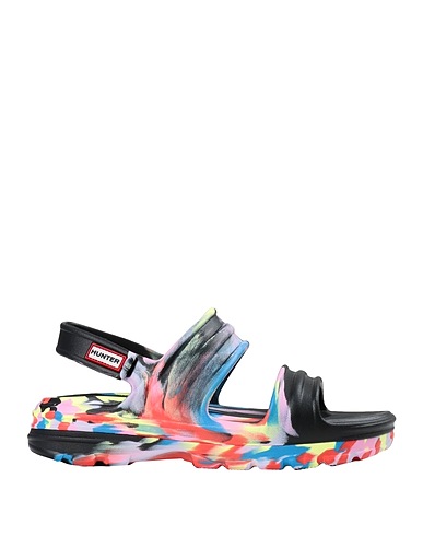 HUNTER | サンダル ブラック レディース | YOOX