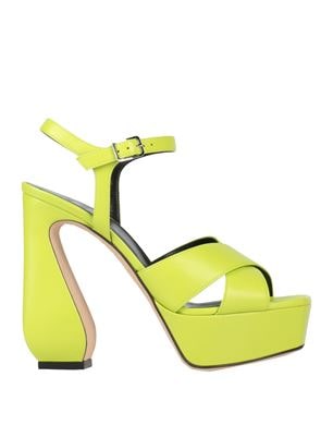 SI ROSSI By SERGIO ROSSI | Yellow Women‘s Sandals | YOOX