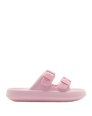 8 By YOOX RUBBER DOUBLE STRAP SLIDES | Women‘s Sandals | YOOX