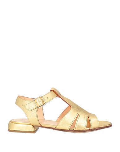LA CORTE DELLA PELLE By FRANCO BALLIN | Gold Women‘s Sandals | YOOX