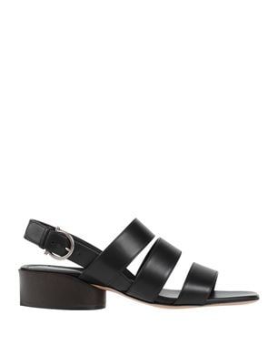 FERRAGAMO | Black Women‘s Sandals | YOOX