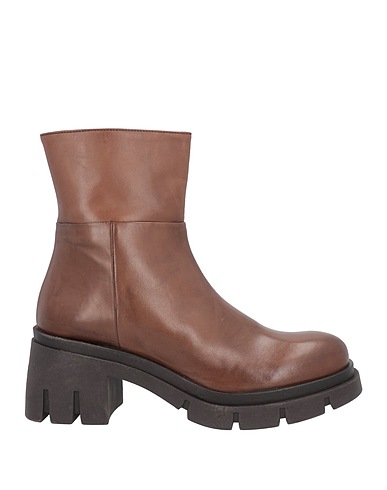 NICHE Footwear | Brown Women‘s Ankle Boot | YOOX