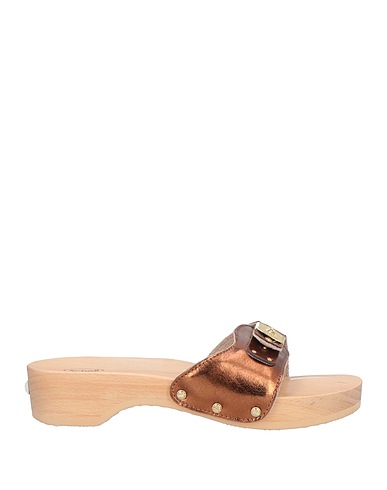 SCHOLL | Bronze Women‘s Mules And Clogs | YOOX