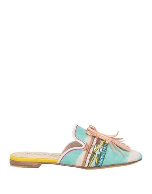 MEHER KAKALIA | Turquoise Women‘s Mules And Clogs | YOOX