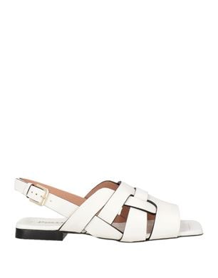 POLLINI | White Women‘s Sandals | YOOX