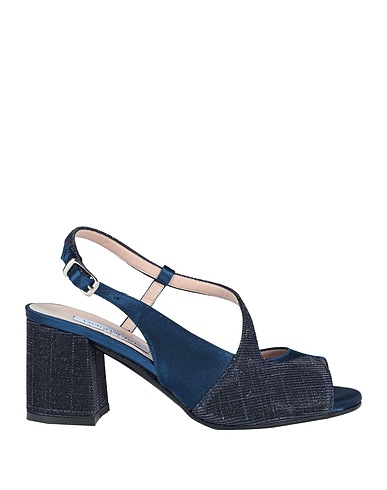 VICTORIA CHRIS Napoli | Midnight blue Women‘s Sandals | YOOX