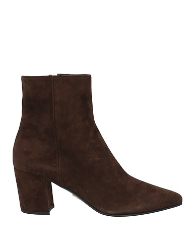 PRADA | Dark brown Women‘s Ankle Boot | YOOX