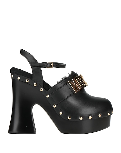 MOSCHINO | Black Women‘s Mules And Clogs | YOOX