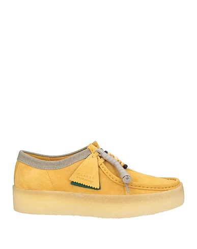 CLARKS ORIGINALS | Yellow Men‘s Laced Shoes | YOOX