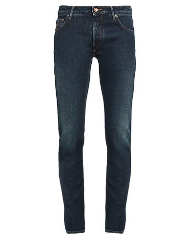HAND PICKED | Blue Men‘s Denim Pants | YOOX