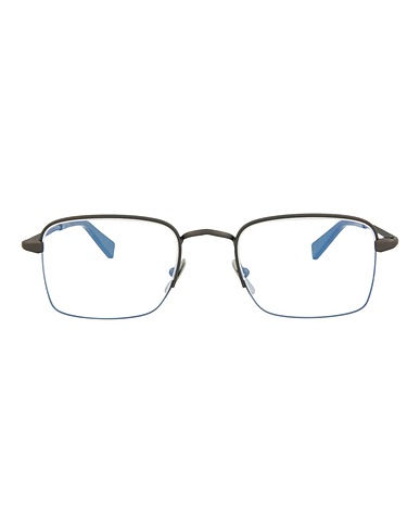 BRIONI Square-Frame Metal Optical Frames | Grey Men‘s Eyeglass Frame | YOOX