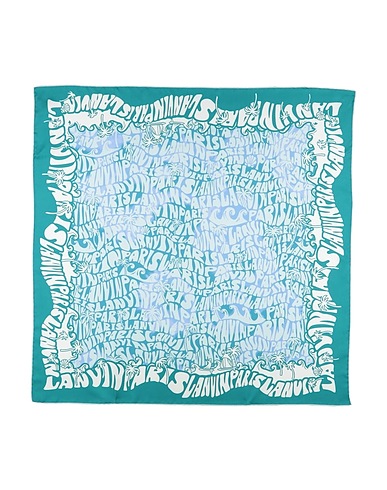 LANVIN | Turquoise Women‘s Scarves And Foulards | YOOX