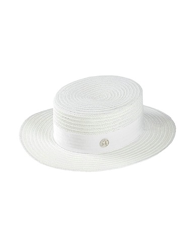 MAISON MICHEL | White Men‘s Hat | YOOX