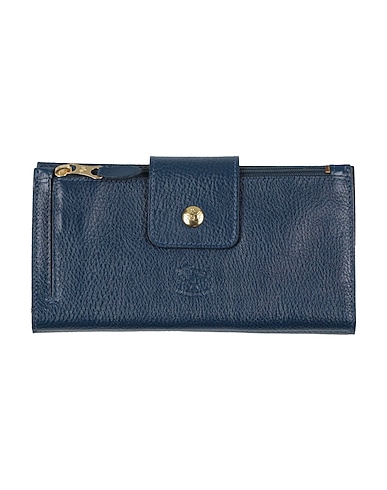 IL BISONTE | Navy blue Women‘s Wallet | YOOX