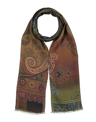 ETRO | Dark brown Women‘s Scarves And Foulards | YOOX