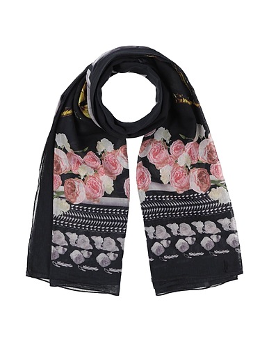 GIVENCHY | Charcoal Women‘s Scarves And Foulards | YOOX