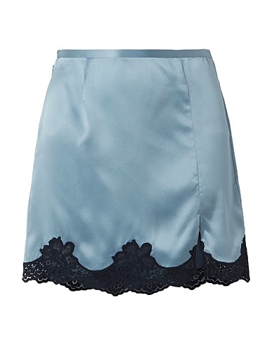 FLEUR DU MAL | Pastel blue Women‘s Mini Skirt | YOOX