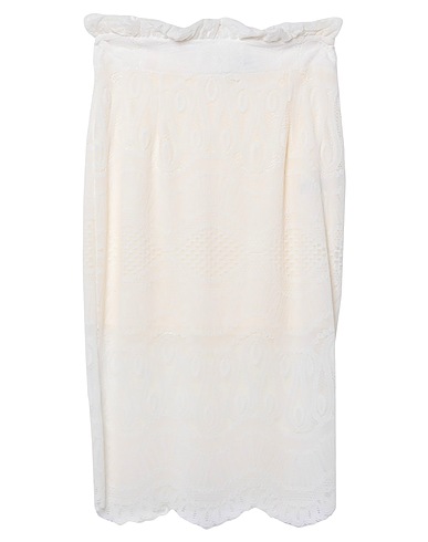 SOALLURE | Ivory Women‘s Midi Skirt | YOOX