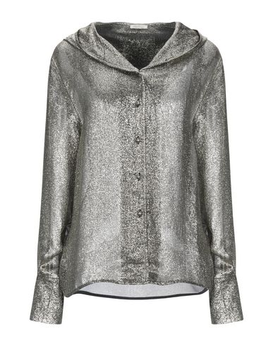 True Royal Solid Color Shirts & Blouses In Platinum | ModeSens