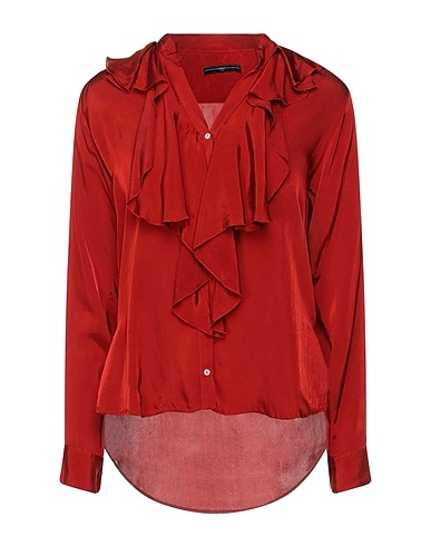 HIGH | Red Women‘s Solid Color Shirts & Blouses | YOOX