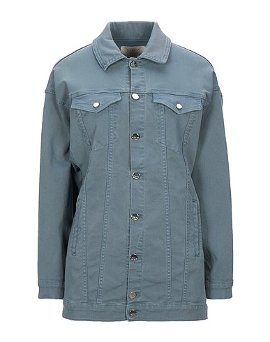 KAOS JEANS Denim Jacket - Women KAOS JEANS Denim Jackets online on YOOX ...