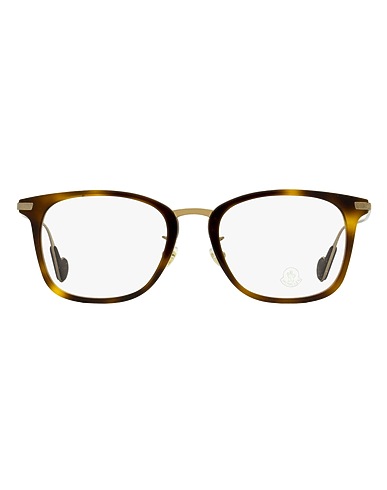 MONCLER Moncler Rectangular ML5075D Eyeglasses | Brown Men‘s Eyeglass ...