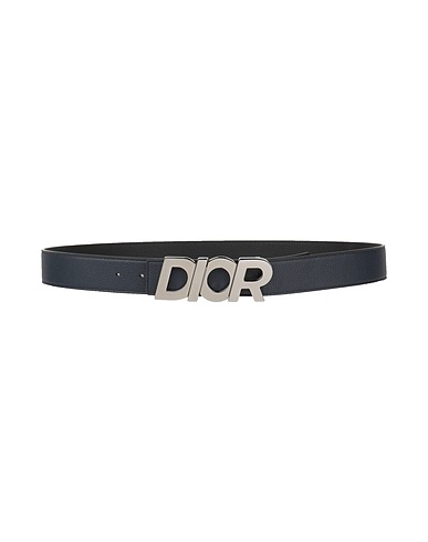 DIOR HOMME | Navy Men‘s Leather Belt | YOOX