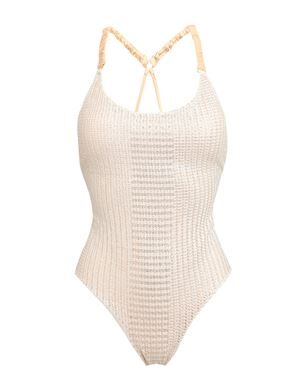 COTAZUR | Cream Women‘s One-piece Swimsuits | YOOX