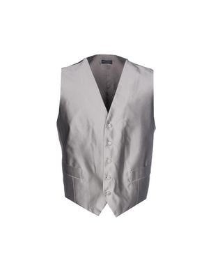 FRANCO BASSI | Grey Men‘s Suit Vest | YOOX