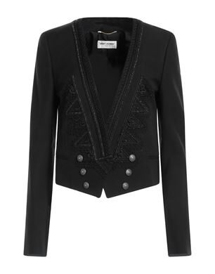 SAINT LAURENT | Black Women‘s Blazer | YOOX