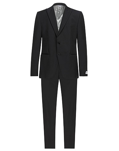 TOMBOLINI | Black Men‘s Suits | YOOX