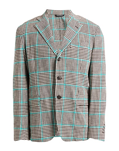 BRIAN DALES Suits and Blazers | Dark brown Men‘s Blazer | YOOX