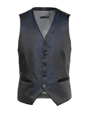 SIMBOLS | Black Men‘s Suit Vest | YOOX