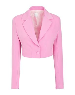 8 By YOOX CROPPED BLAZER | Pink Women‘s Blazer | YOOX