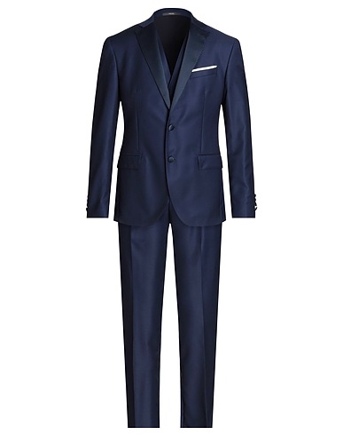 PAOLONI | Blue Men‘s Suits | YOOX