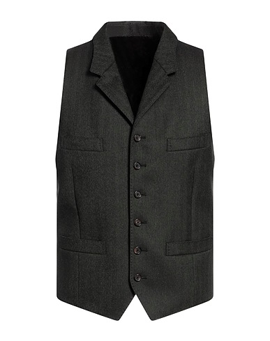 CARUSO | Dark green Men‘s Suit Vest | YOOX