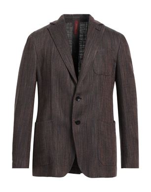ERNESTO | Dark brown Men‘s Blazer | YOOX