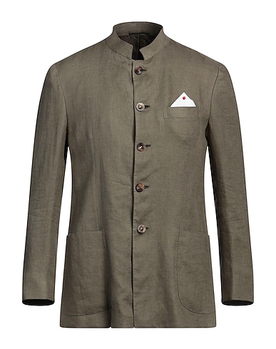 KITON | Military green Men‘s Jacket | YOOX