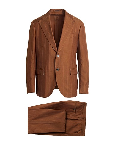 LARDINI | Brown Men‘s Suits | YOOX