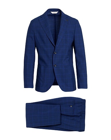 PAOLONI | Blue Men‘s Suits | YOOX