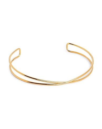 Gold Plating Single Cross Choker SINGULARU | Collar Oro de Mujer | YOOX
