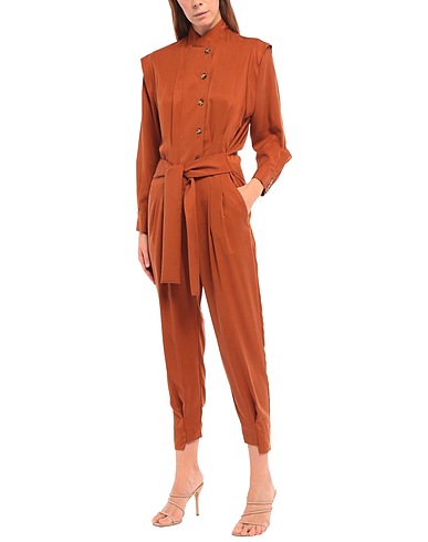 SOALLURE | Brown Women‘s Jumpsuit/one Piece | YOOX