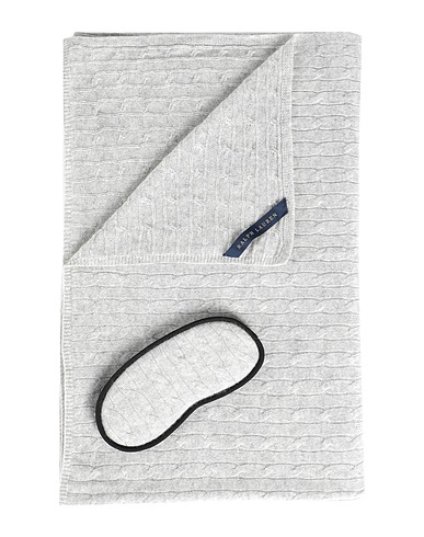 RALPH LAUREN HOME RL CABLE CSHMR TRAVEL SET HEATHER GREY ベッドリネン - デザイン ...